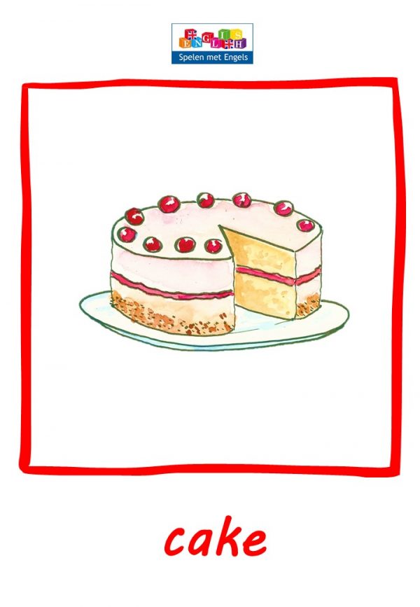 Flashcards Food and Drinks | Voor groep 1 t/m 8 | spelenmetengels