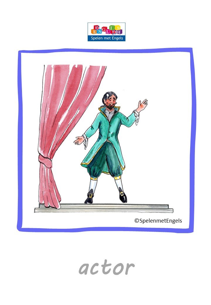 Flashcards Jobs | Professions | Beroepen | Spelen met Engels