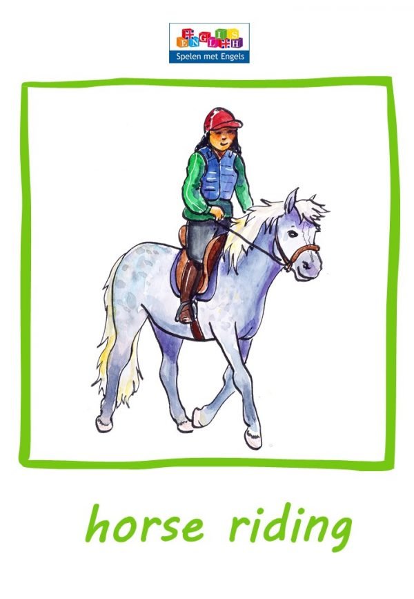 Flashcards Sports | Flitskaarten groep 4-7 | Spelen met Engels