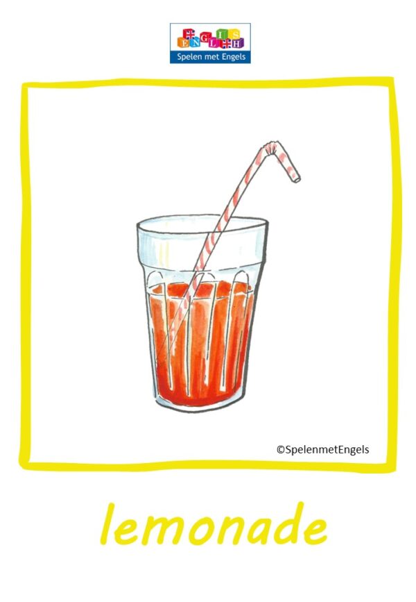 Flashcards Party time (onderbouw) | Spelen met Engels