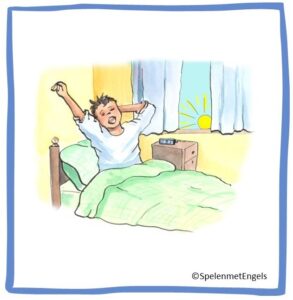 Flashcards Daily routines (middenbouw) | Spelen met Engels