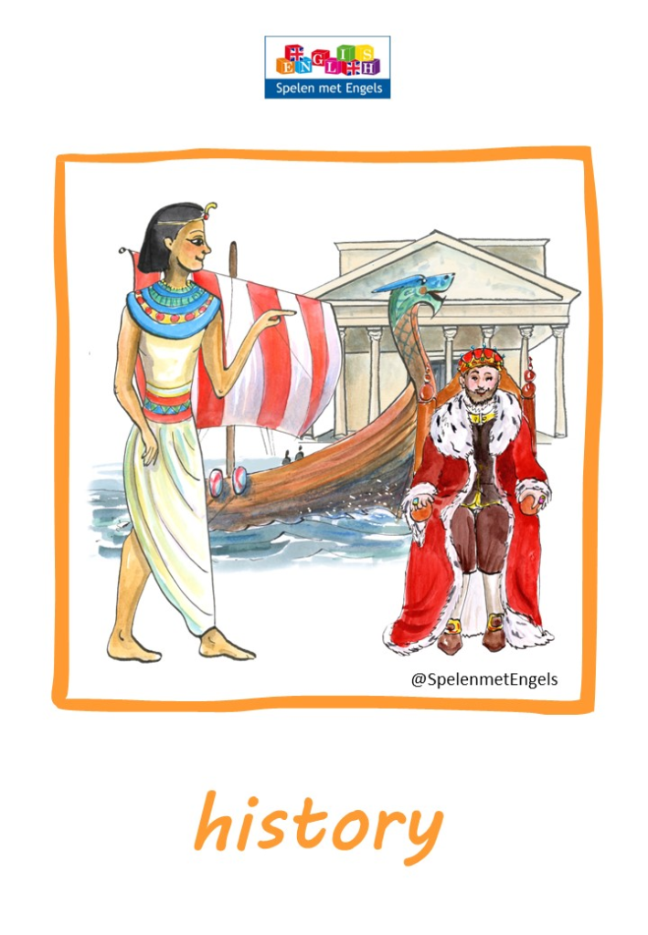 Flashcards School subjects (bovenbouw) | Spelen met Engels